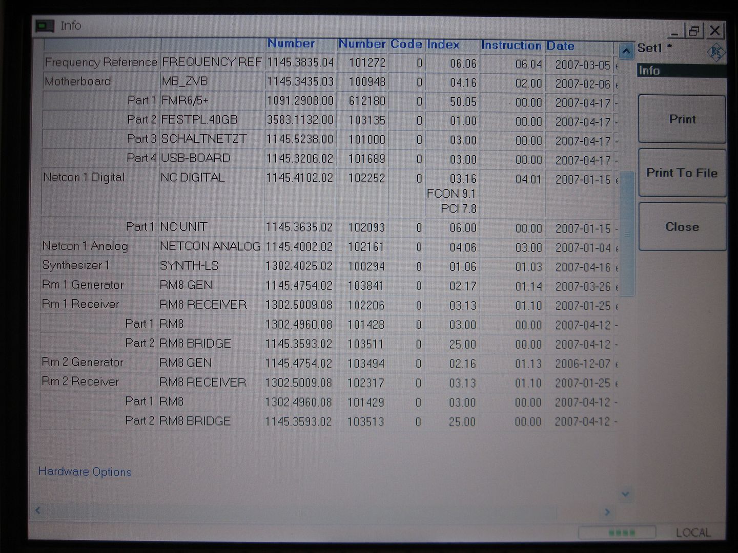 Rohde & Schwarz ZVB8 300 kHz - 8GHz Vector Network Analyzer - CALIBRATED! - Spaulding Surplus